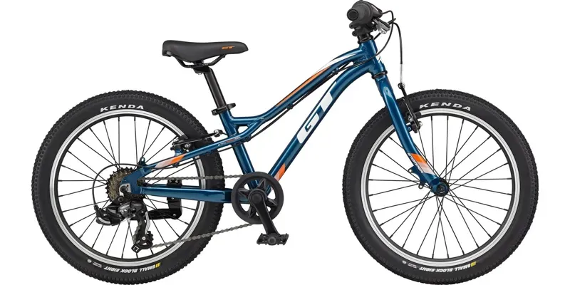 2021 GT Stomper Ace 20in Kids Mountain Bike in Blue