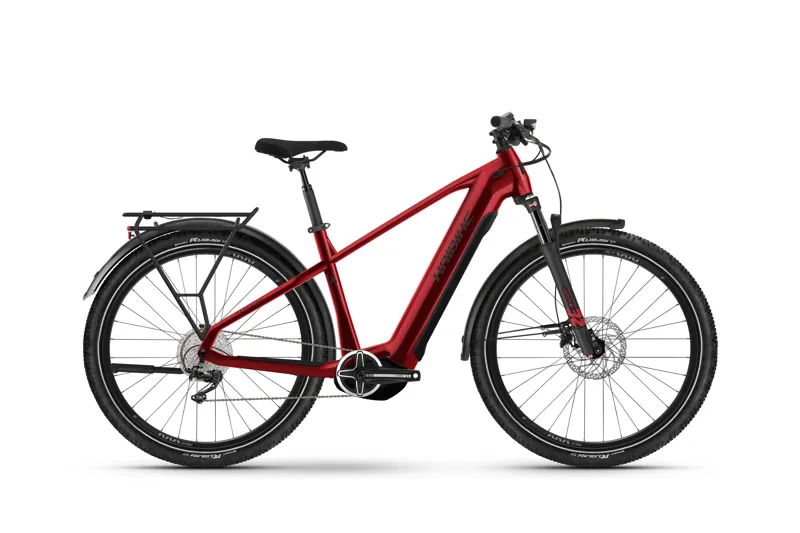 Haibike Trekking 5 High Step Red + Black